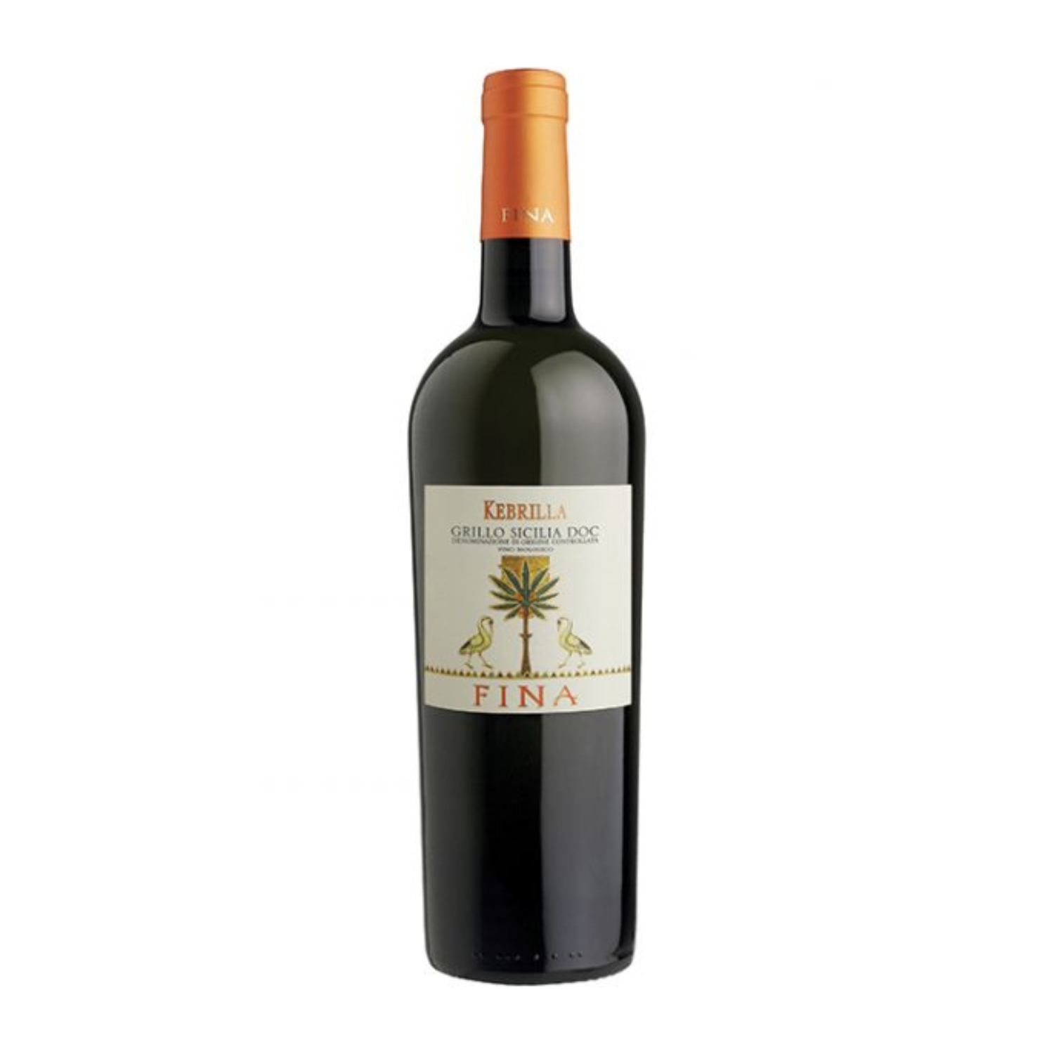 Grillo Kebrilla Sicilian Organic DOC Wine - Cantine Fina – Emporio Sicilia